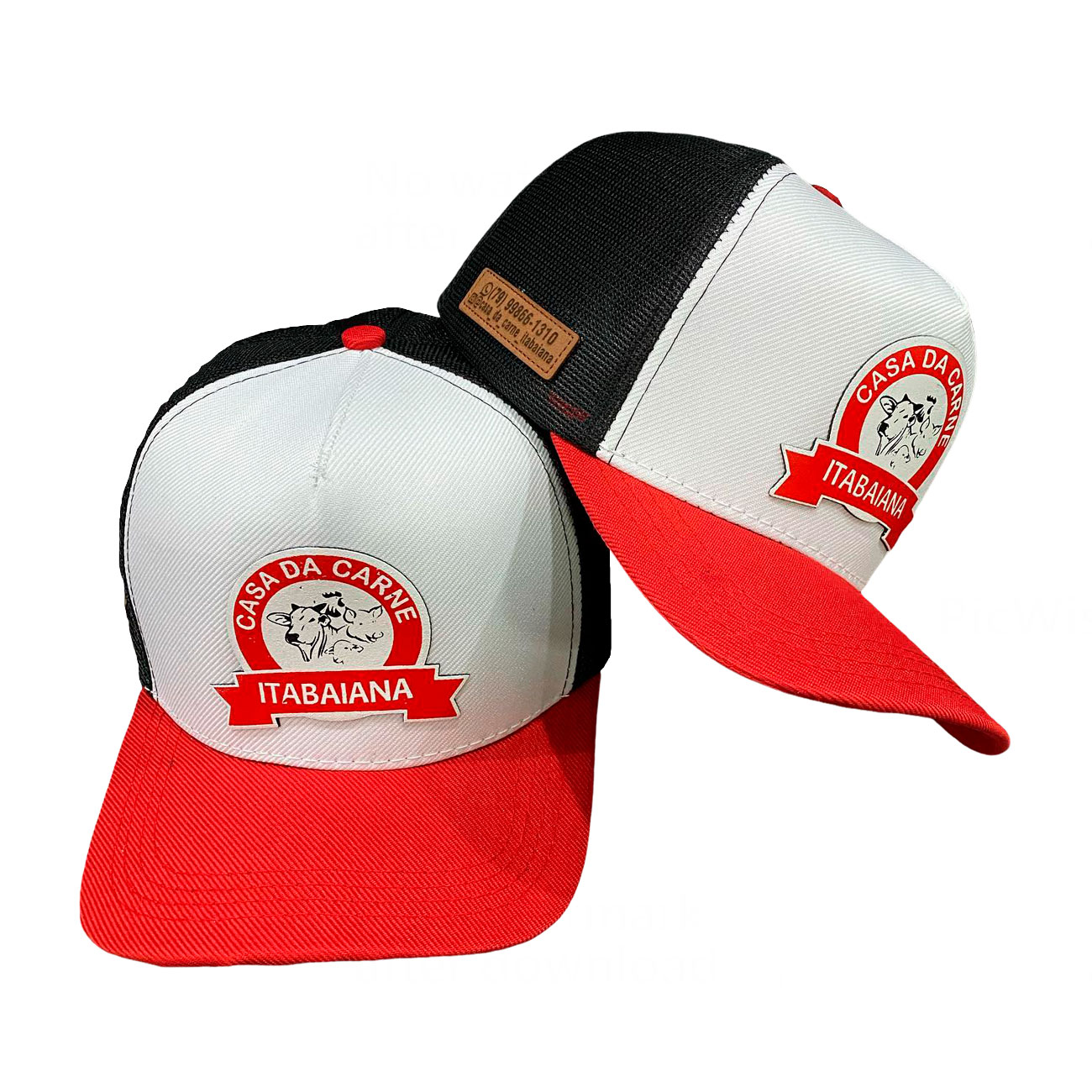 Boné Trucker com Tela Emborrachado Personalizado - Bonés e Brindes ...