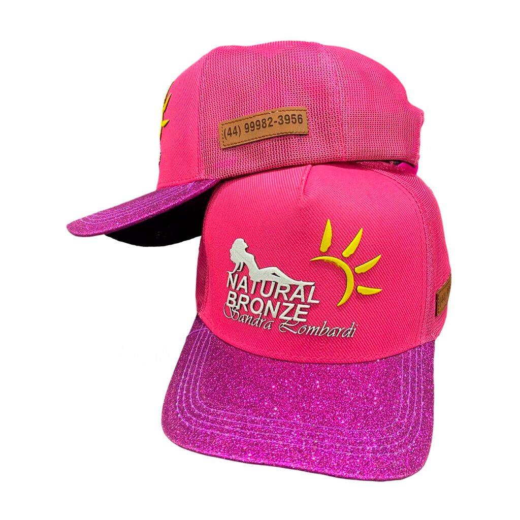 Boné Trucker com Tela Emborrachado Personalizado - Bonés e Brindes ...