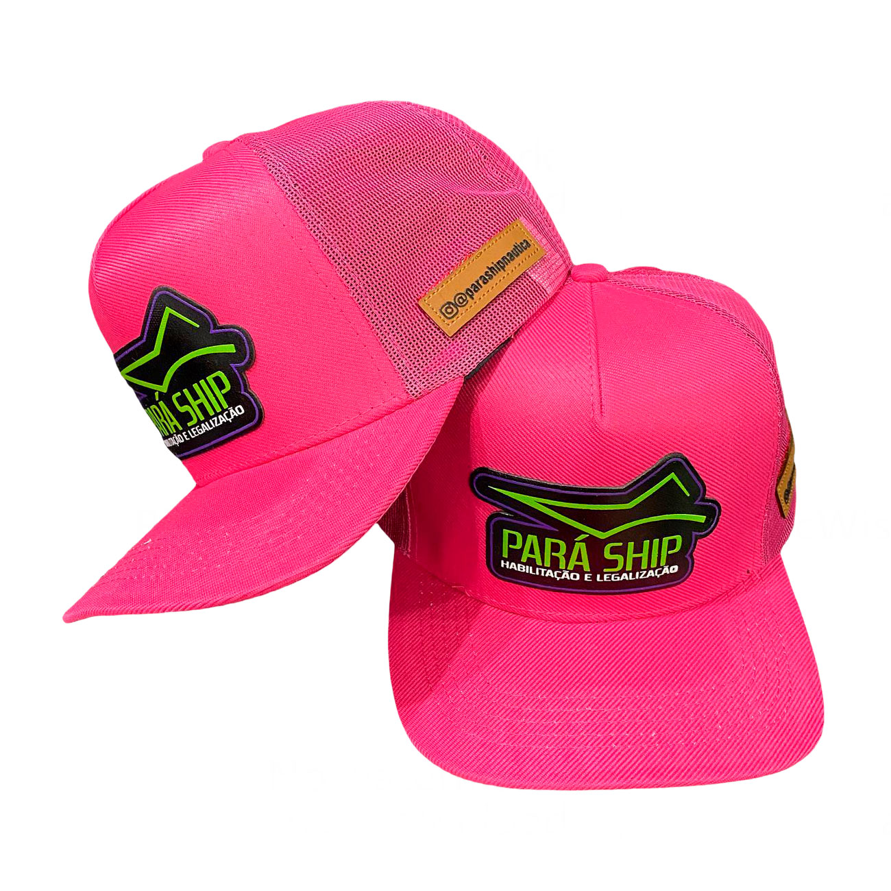 Boné Trucker com Tela Emborrachado Personalizado - Bonés e Brindes ...